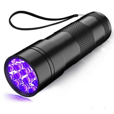 Black Light UV Flashlight Dry Stains and Bed Bug for Cat Ringworm ...