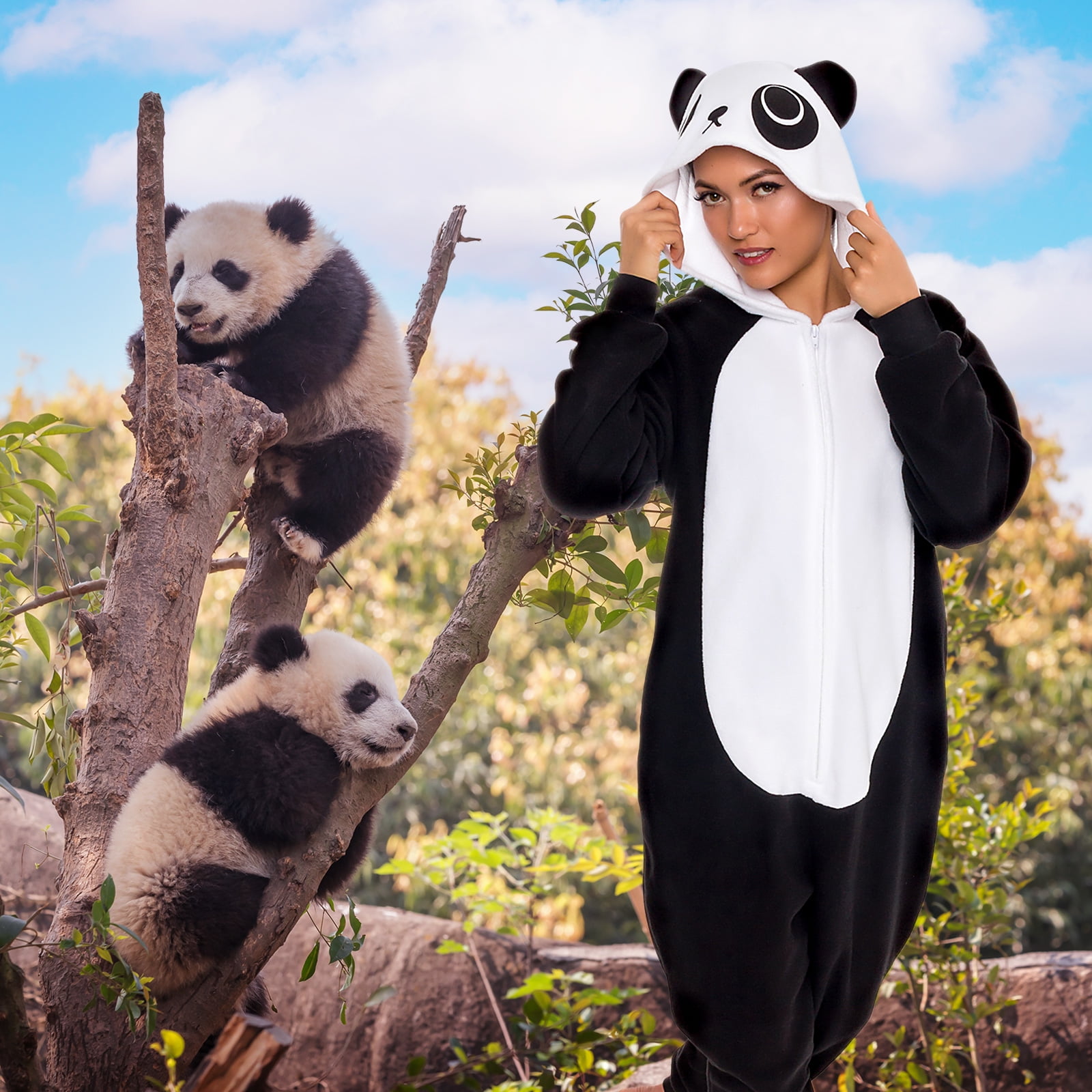 Adult Panda Costume