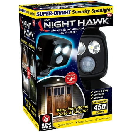 FYBTO Night Hawk - Super Bright 450 Lumen LED Outdoor Indoor Security ...