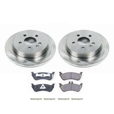 Ultimate Brakes Front and Rear Semi-Metallic Brake Pad and Rotor Kit ...