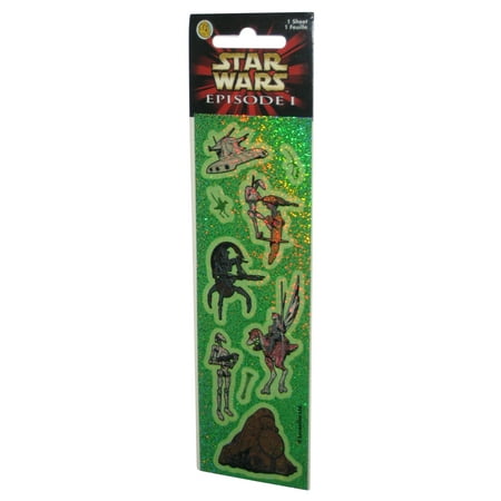 Star Wars Episode I Battle Droids Destroyer Jar Jar Binks Sticker Sheet ...