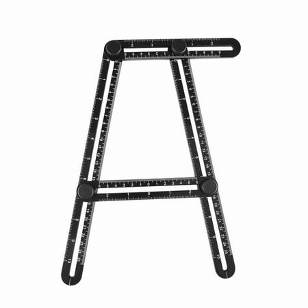 Multi-Angle Ruler Template Tool 836 Angle Measuring Tool Four-Sided ...