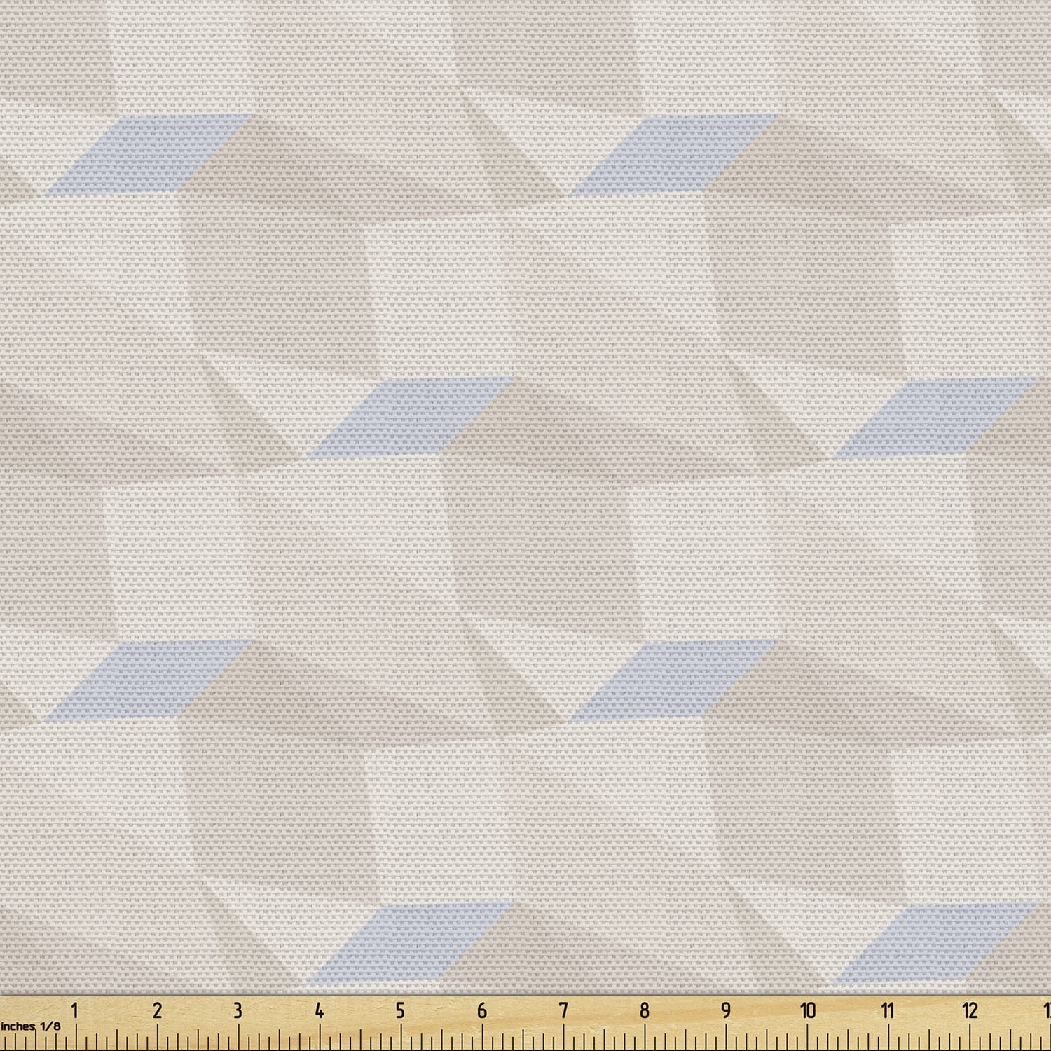 Neutral Color Fabric by the Yard, Abstract Muted Tones Pattern with ...