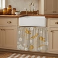 Cherry Blossoms Cabinet Curtains Japanese Style Gold Flower Floral ...
