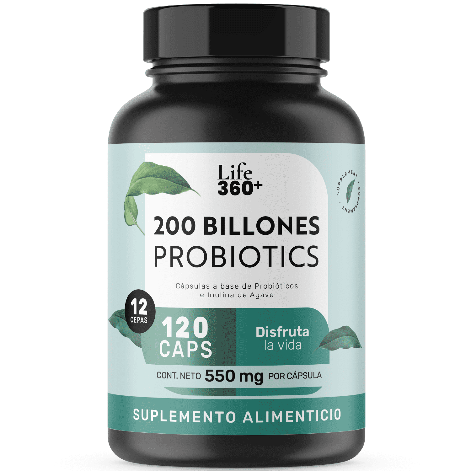Life 360+ 200 BILLONES PROBIOTICS |120 Cápsulas| Probióticos ...
