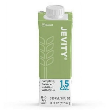 Jevity 1.5 Cal Formula, 8 oz Recloseable Cartons, Unflavored, High ...