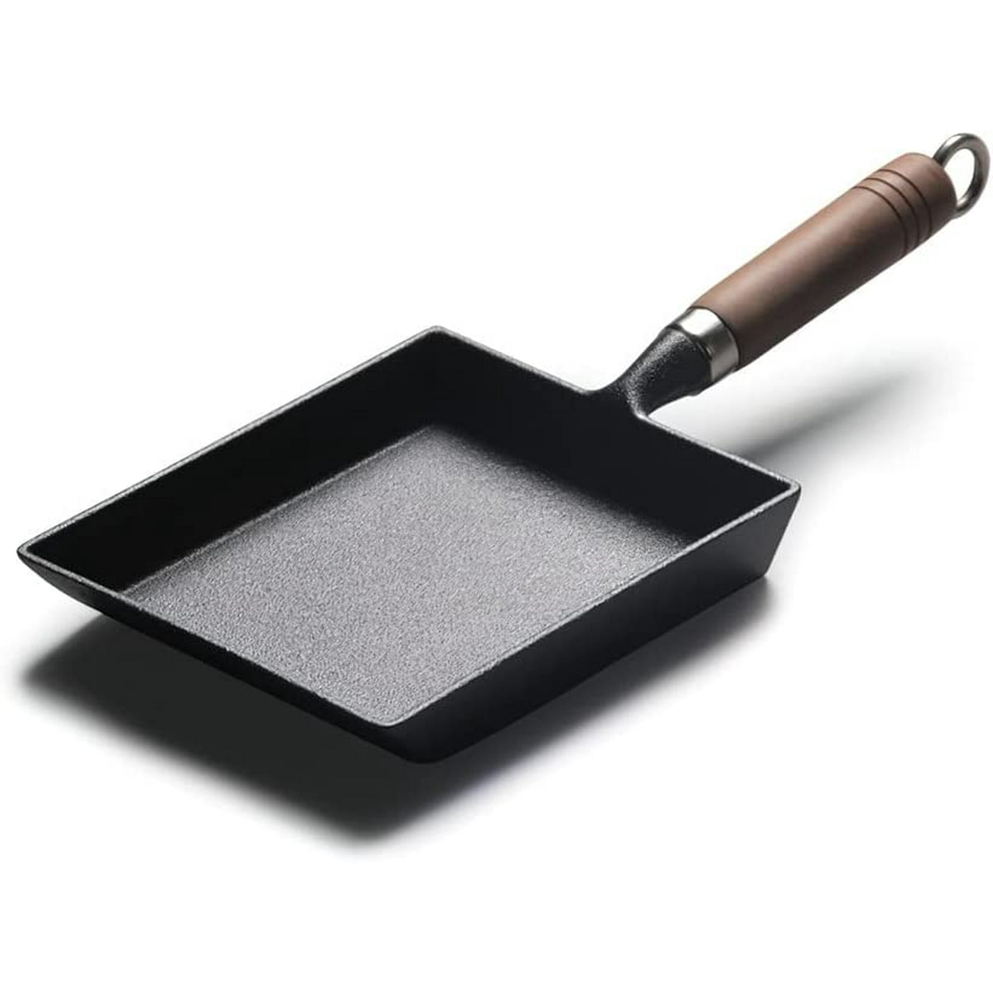 Click here for Deandawn Japanese Omelette Pan Cast Iron Wooden Ha... prices