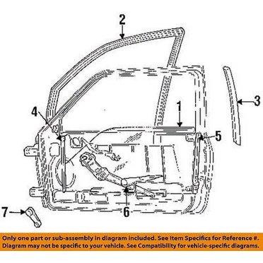 Dodge CHRYSLER OEM Dart Front Bumper Grille Grill-Side Retainer Right ...