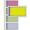 Adams, Wirebound Telephone Message Book, 5-1/4" x 11", 200 Forms ...