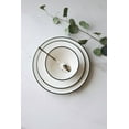 Minimalist White Ceramic Small Plate Set of 2 – 7" Modern Side Plate ...