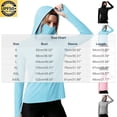 Craaazy Sun Protection Clothing for Women Zip Up Hooded Tops with Built ...
