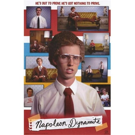 Pop Culture Graphics MOV251894 Napoleon Dynamite Movie Poster, 11 x 17 ...