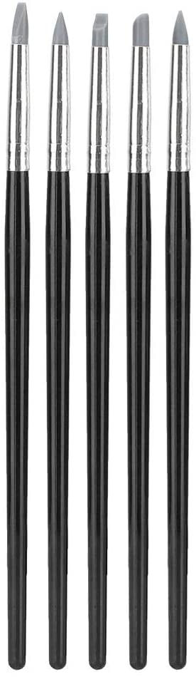 Clay Sculpting Tool Set, Silicone Head Shaping Pen Brushes Carving Art ...