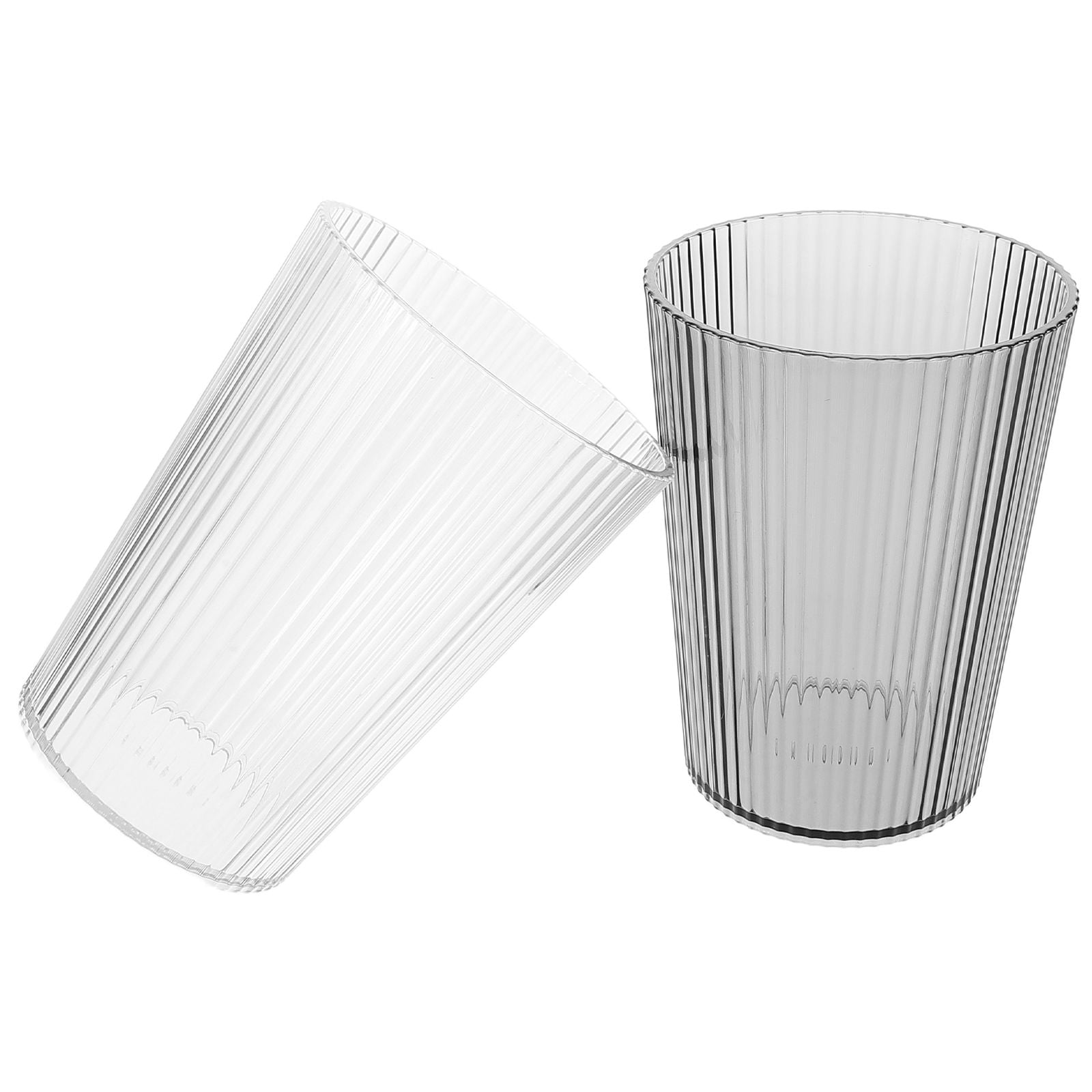 Click here for Ctirchiu 2pcs Square Bathroom Cups Transparent Pla... prices