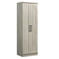 Sauder HomePlus 2-Door Storage Cabinet, Chalked Chestnut Finish ...