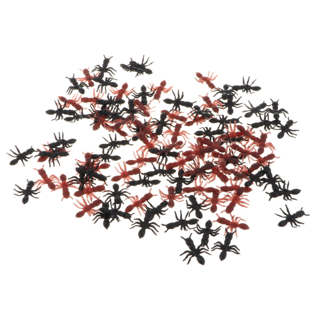 100 Pieces Mixed Color Realistic Ants Bug Toy Figure, Kids - Walmart.com