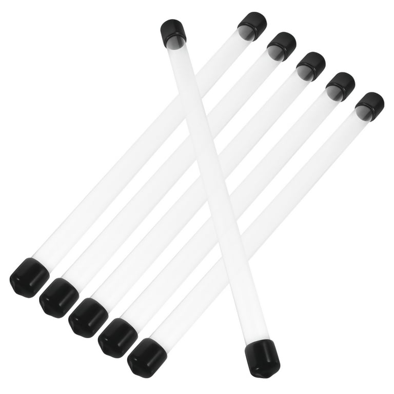 Poster Holder Tube Healeep 6 Pcs Clear Plastic Storage Tubes Portable ...