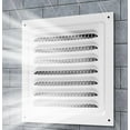 CASA DHG 2 Pack Aluminum Soffit Vents 6x6 Inch Ventilation Grilles ...