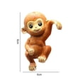 Mdesiwst Monkey Figurine Realistic Vivid Appearance Cartoon Detailed ...