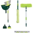Broom & Mop Cleaning Set - All-in-One Floor Cleaning Kit with Angled ...