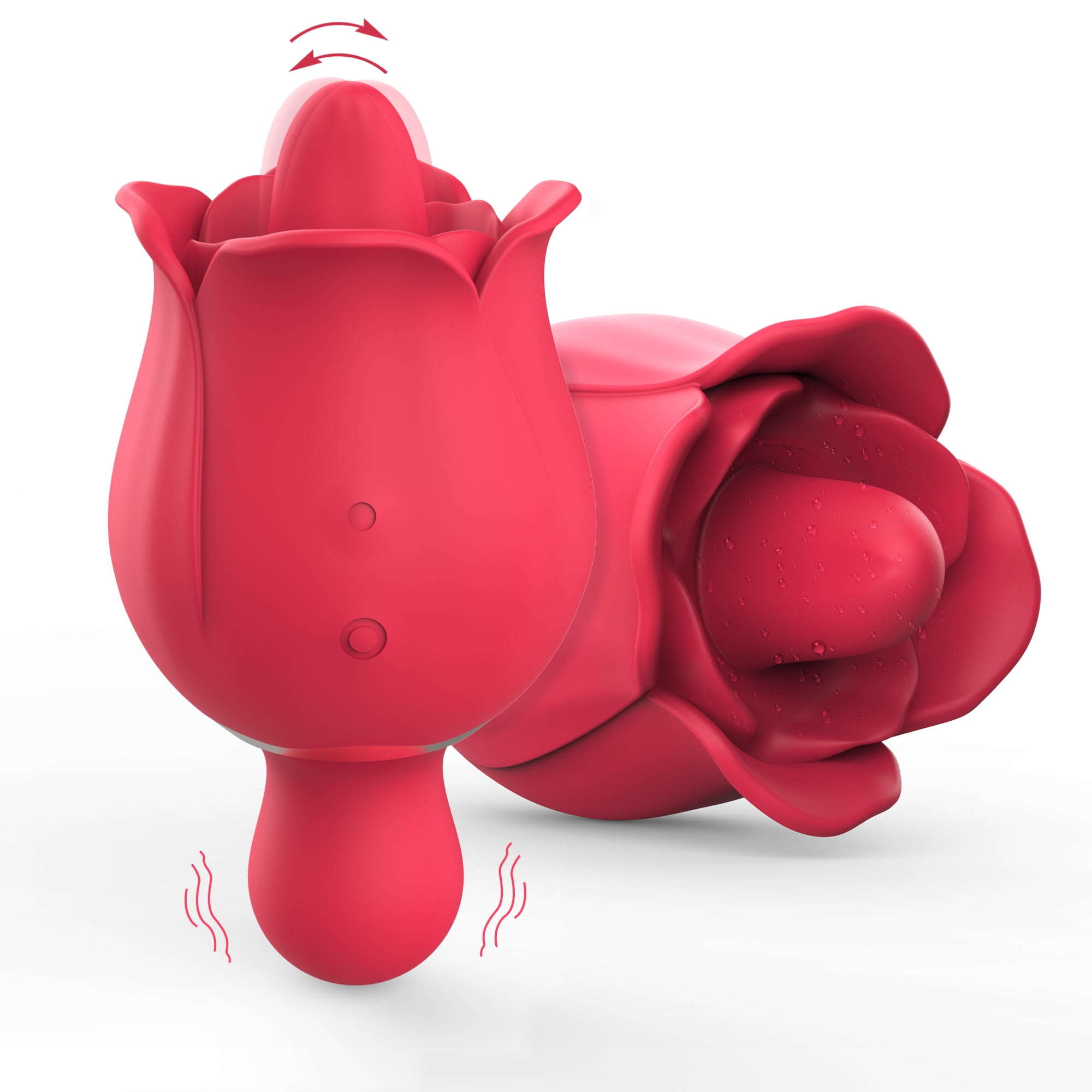 Rose Toy Vibrator for Women, FIDECH Clitoral Tongue Licking Adult Sex ... Rose Toy Vibrator for Women, FIDECH Clitoral Tongue Licking Adult Sex ...