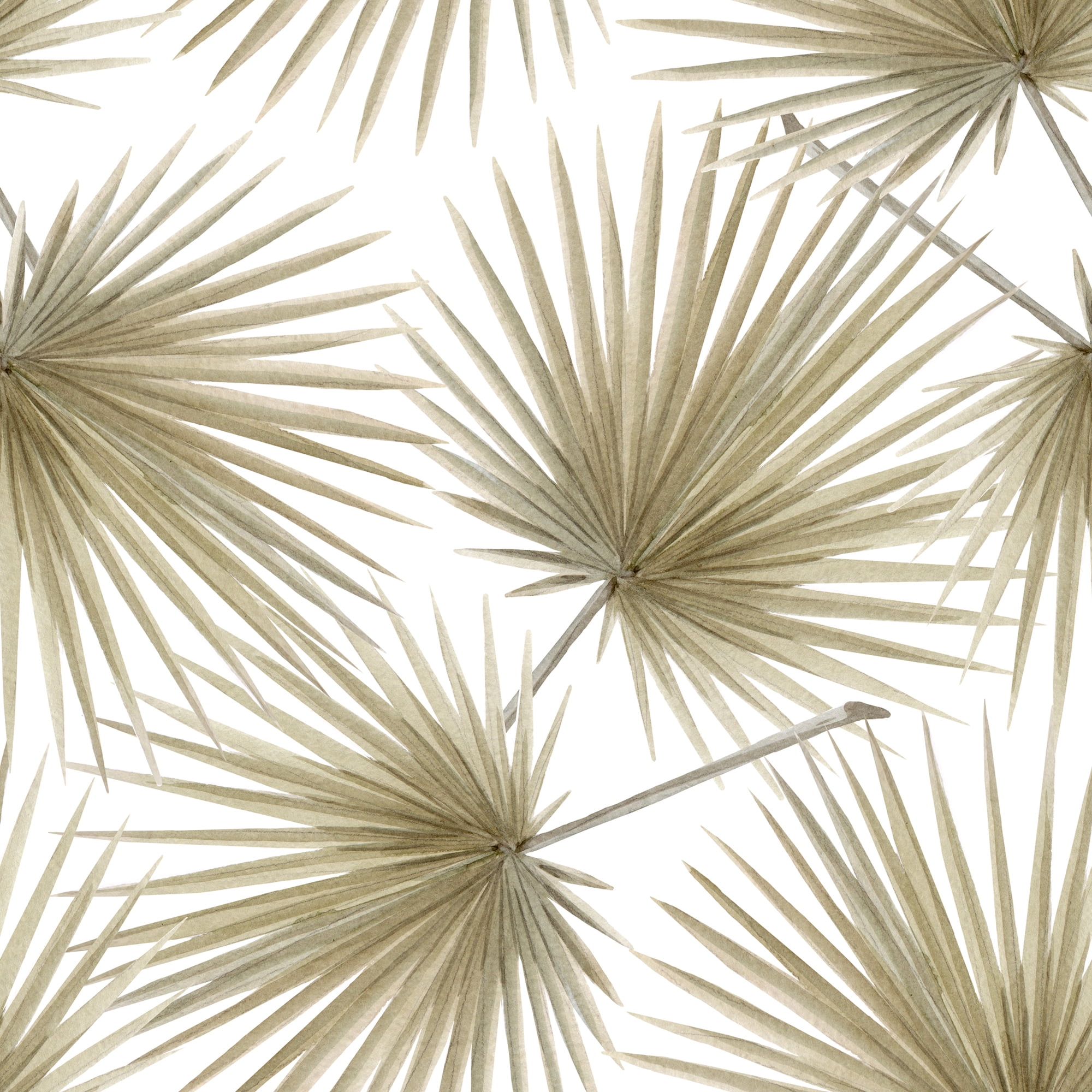 MuralsPrint Kartus Leaves Peel and Stick Wallpaper, Eco-friendly ...