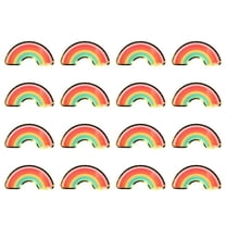 16pcs Birthday Party Supplies Rainbow Design Paper Plates Disposable ...