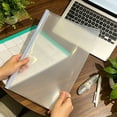 Solivara Thickened Transparent File Folder Pull Out Design For Exam ...