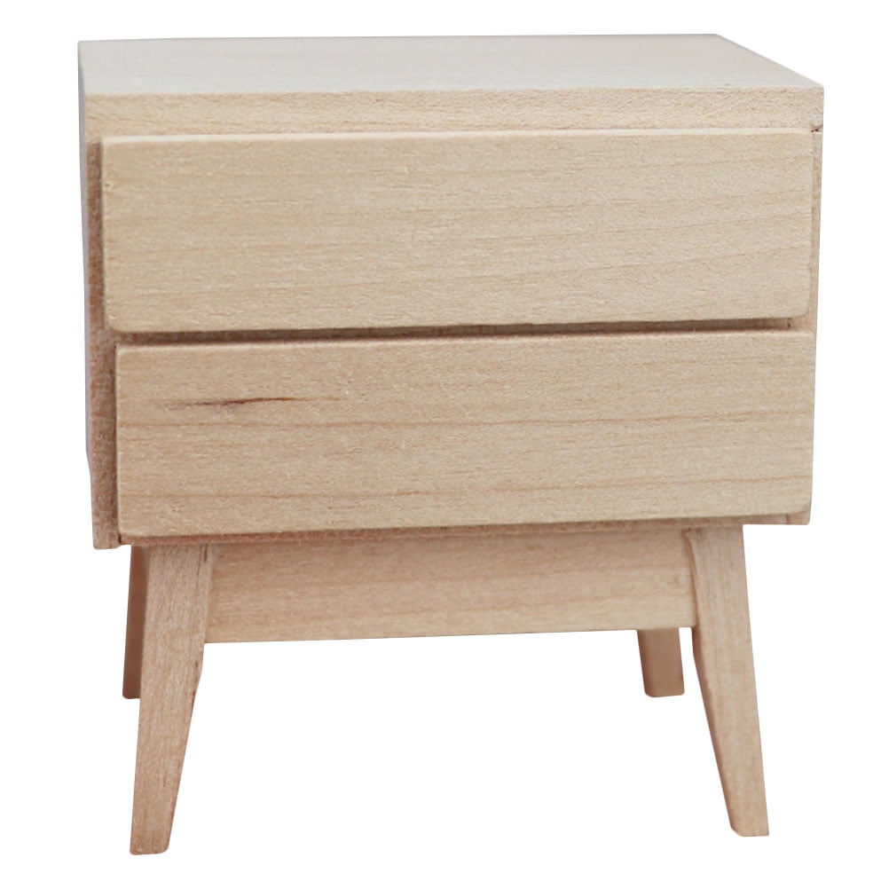 Click here for Hoowiffy Mini Night Stand Table Wooden Beige Prete... prices