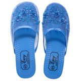 Women's Mesh Sequin Slide Beaded Chinese Floral Sandal Slipper (FREE ...