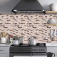 Vividtiles 3D Mosaic Wall Tiles Self-Adhesive Waterproof Vinyl ...