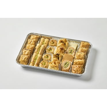 Eastern Feast - Premium Assorted Baklava Mix, Sealed Plastic Box, 850g ...
