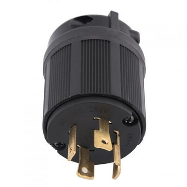 Hubbell HBL26CM13 Yellow 30A 125V Twist Lock Connector Body - Walmart.com