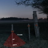 Paddsun Solar Powered Outdoor Deterrent, Nocturnal Wild Animal Repeller ...