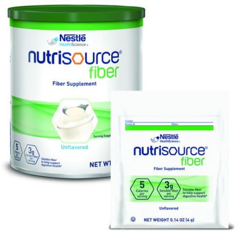 Nutrisource Fiber Unflavored Powder Supplement, 7.2 oz. Canister ...