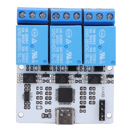 USB To Serial Relay Module, USB Relay Module LED Indicator GD32F103C8T6 ...