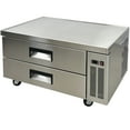 48" Refrigerated Chef Base Refrigerator, 2 Drawer Stainless Steel ...