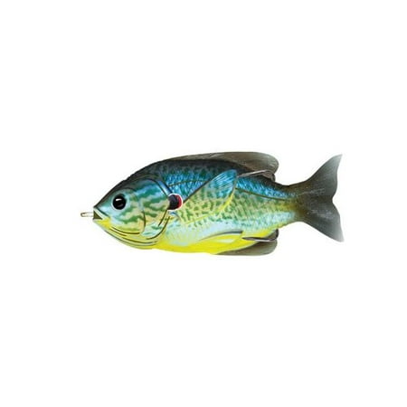 LiveTarget Lures SFH90T555 Sunfish Hollow Body, Blue & Yellow ...