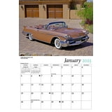 Tide-Mark, Cars of the Fab 50s 2025 Wall Calendar - Walmart.com