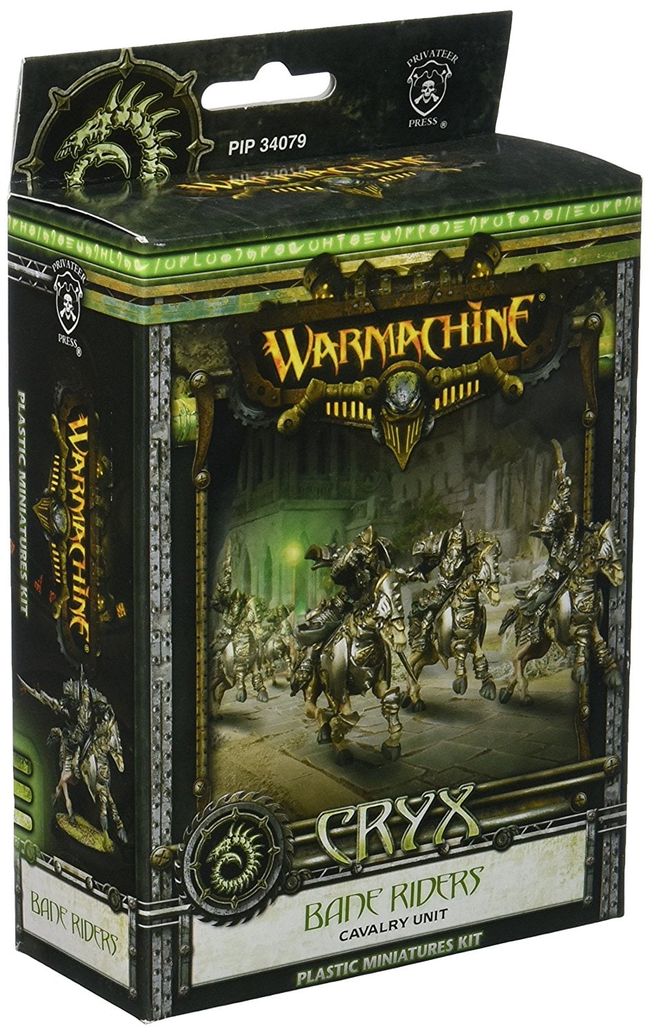 Warmachine Cryx Bane Riders Miniature Kit - Walmart.com