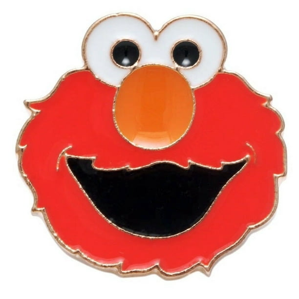Sesame Street Elmo Character Enamel Metal Pin - Walmart.com