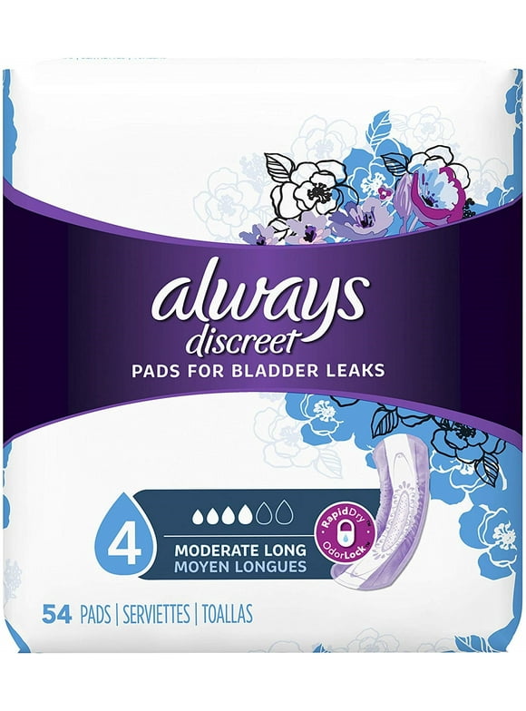 Always Discreet Pads in Always Discreet - Walmart.com