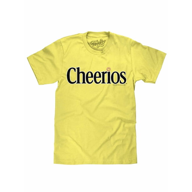 Tee Luv Men's Cheerios Cereal Box Logo T-Shirt (XL) - Walmart.com
