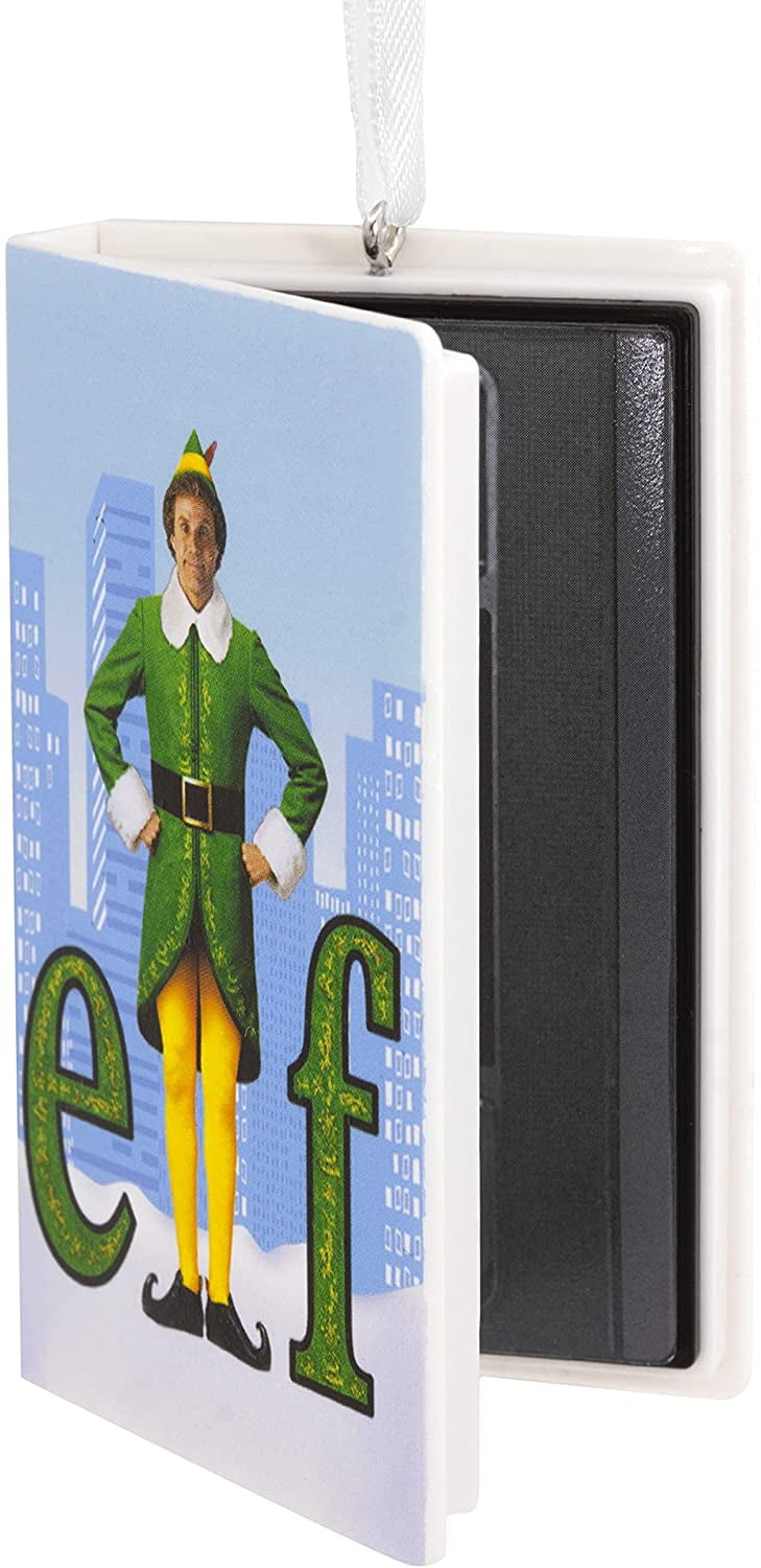 Hallmark Elf Movie Retro Video Cassette Case VHS Christmas Ornament ...