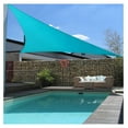 Paradise 8' x 8' x 7'10" Sun Shade Sail Triangle Canopy, Permeable ...