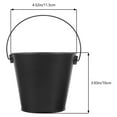 2 Pcs Drum Griddle Pan Buckets Ash Bucket for Grill Grill Drip Tray Tin ...