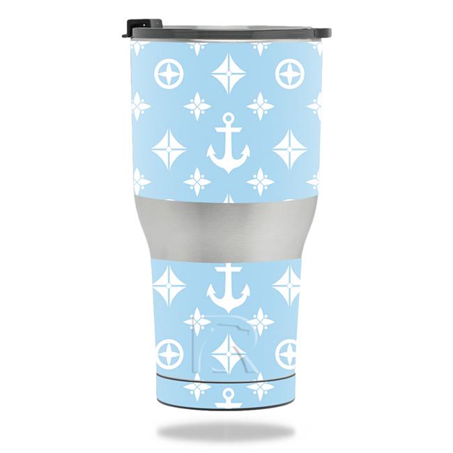 MightySkins RTTUM3017-Baby Blue Designer Skin for RTIC Tumbler 30 oz ...