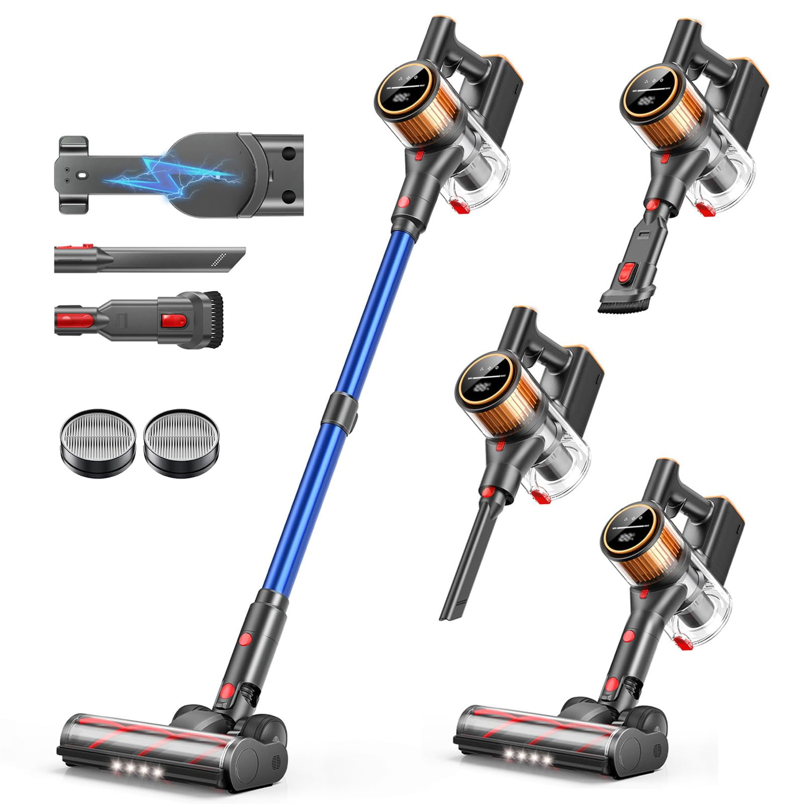 Click here for Sunsare Cordless Vacuum Cleaner  45kpa 550w 60mins... prices