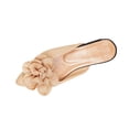 Bkhluea Women Flower Accent Backless Mule Slides Comfortable Footwear ...