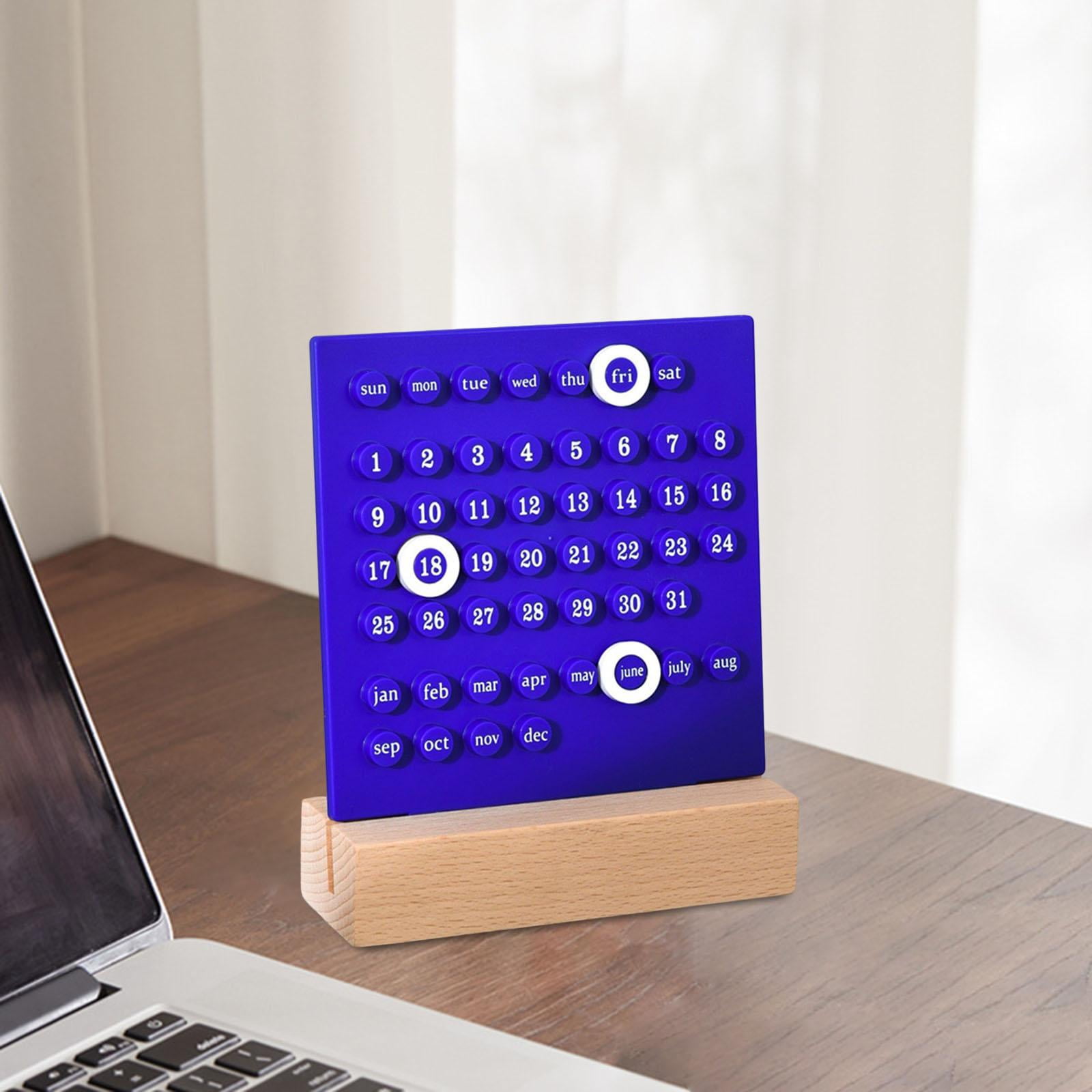 Creative Perpetual Calendar Birthday Gift Ornaments DIY Date Record ...